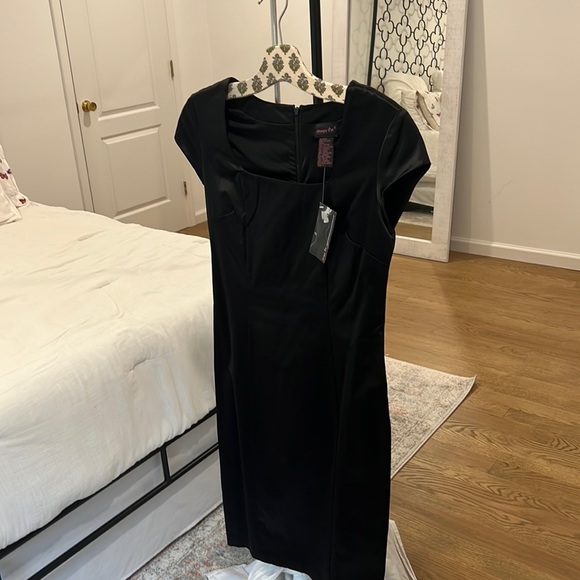 Shape FX | Dresses | Shape Fx Satin Look Lbd Size 2 So Flattering ...